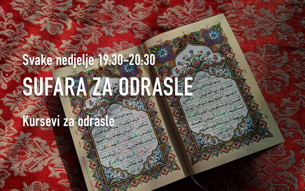 Sufara za odrasle – Džemat Stockholm – Islamska zajednica Bošnjaka u ...